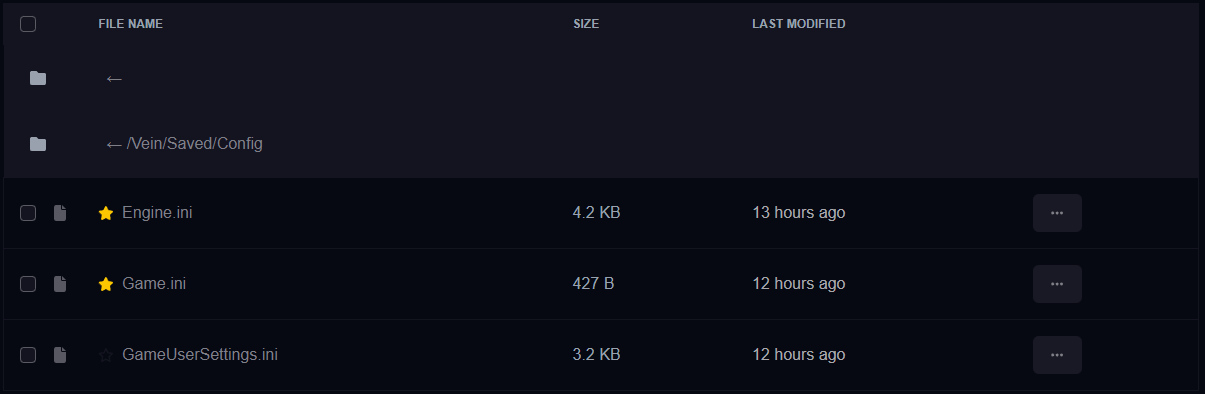 Full VEIN Server Configuration Guide (Game.ini) - Knowledgebase - HostByte